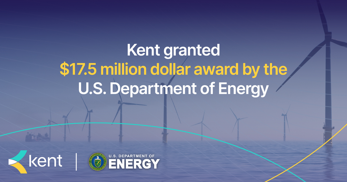 Kent | Kent Granted $17.5M Award to Advance Floating Wind Turbines