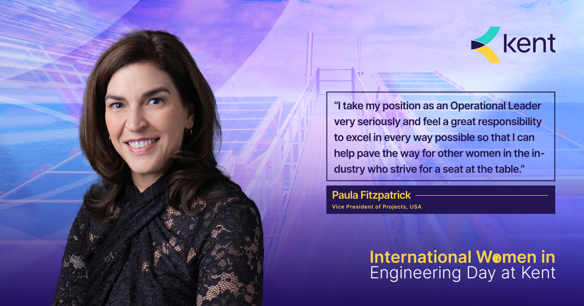 Kent | International Women in Engineering Day | Paula Fitzpatrick
